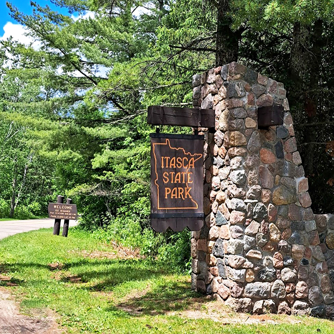 Where the mighty Mississippi begins its journey with a humble "How ya doin'?"