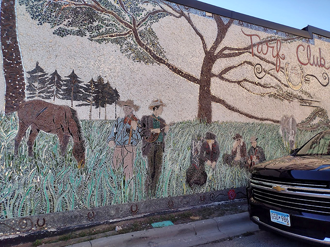 The Turf Club: Where music meets mural magic! This St. Paul hotspot is serving up tunes fresher than mom's hotdish.