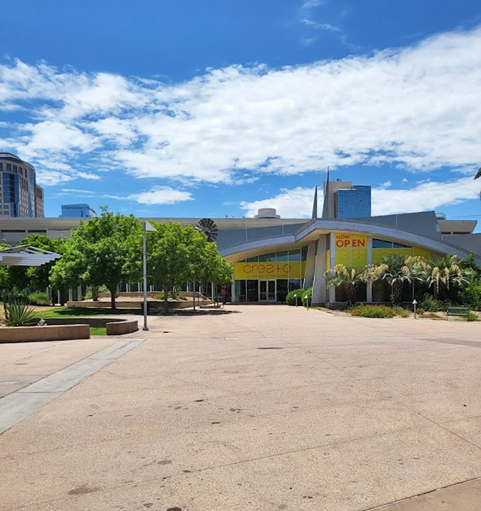 Who said learning can't be groovy? This psychedelic science playground proves that knowledge and fun are the best dance partners in town.
