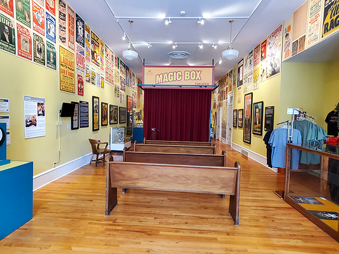 "Abracadabra! The Magic Box Theater awaits, ready to transport you to a world where sawing assistants in half is just another day at the office." Photo credit: Adnan Khalil