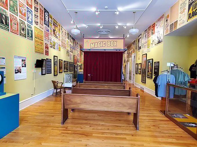 "Abracadabra! This quaint theater holds more magical secrets than Hogwarts' Room of Requirement." Photo credit: Adnan Khalil