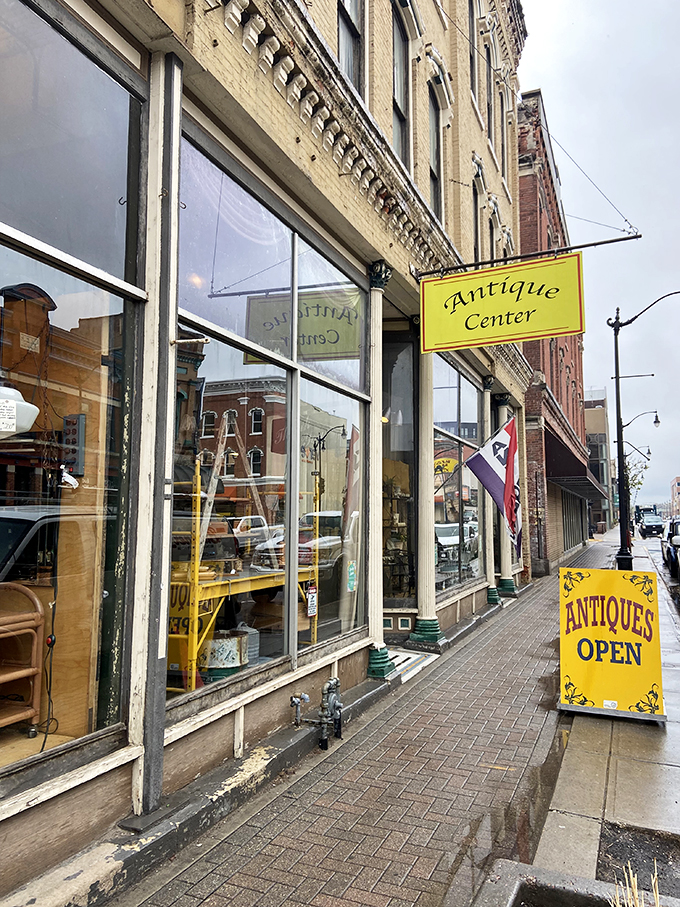 Step into a bygone era! This classic building houses a labyrinth of memories, where every turn reveals a new decade.