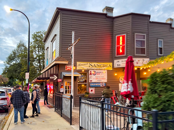 Burt's Place: Where pizza dreams come true in a cozy setting that feels like your cool grandpa's secret hangout.