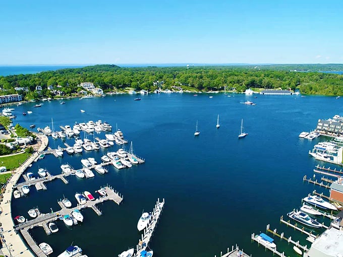 Charlevoix: Where the lakes meet! This picturesque town nestled between two bodies of water is like nature's own waterpark.