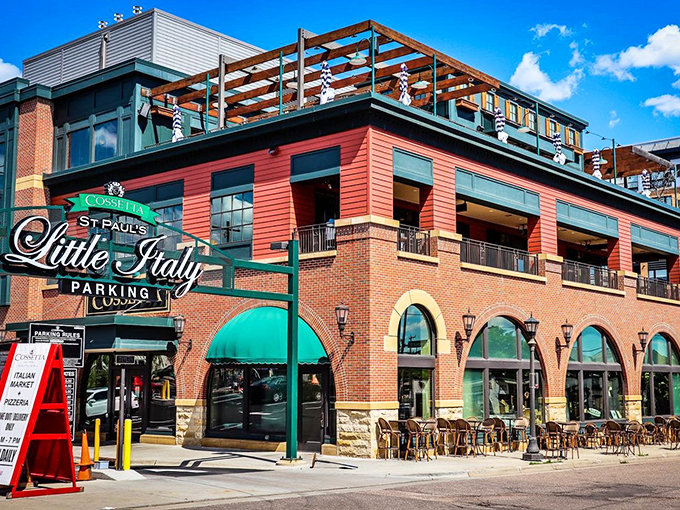 Holy cannoli! Cossetta's isn't just a restaurant, it's a full-blown Italian theme park minus the rollercoasters.