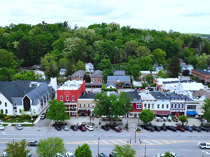 Brick sidewalks and classic architecture - Granville's like a slice of New England that got lost on its way to Massachusetts.