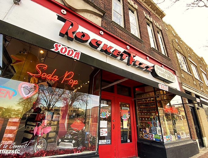 Blast off to flavor town! Rocket Fizz is where soda dreams come true, even if that dream is ranch dressing-flavored.