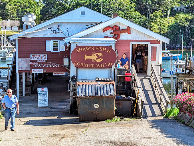 Shaw's Fish & Lobster Wharf: Where 'fresh off the boat' isn't just a saying, it's a way of life. Seafood so good, you'll want to hug a fisherman!