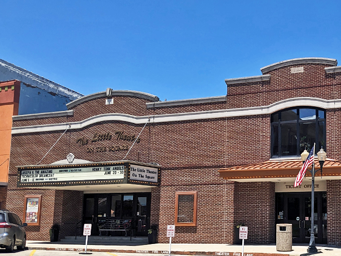 Small town, big dreams! This charming brick playhouse proves you don't need bright lights to create Broadway magic.