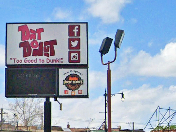 "Too Good to Dunk" isn't just a slogan, it's a way of life at Dat Donut. Prepare for pastry perfection! 