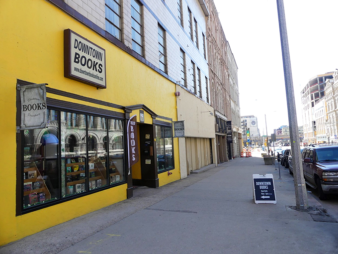 Welcome to the literary Wonka factory! Inside, shelves stretch as far as the eye can see, promising endless bookish delights.