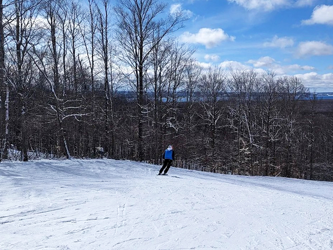 Nature's amphitheater: Harbor Springs' ski runs offer breathtaking views and thrilling descents for snow enthusiasts.