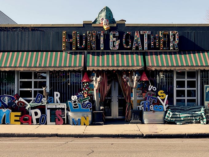 Brace yourself for a sensory rollercoaster! This shop is what happens when nostalgia throws a block party.