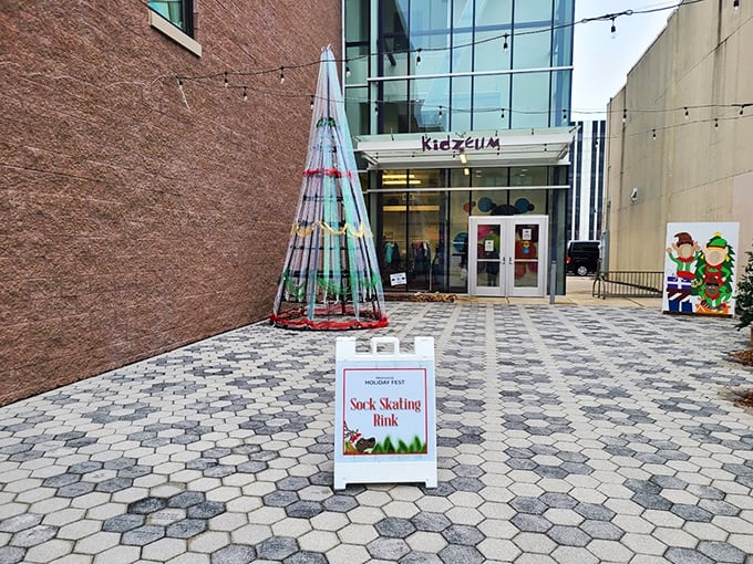Giant teeth waiting to be brushed? It's a dentist's dream and a candy's nightmare, all rolled into one!