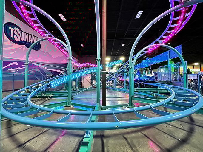 It's like Vegas had a baby with an arcade, and that baby grew up to be really, really fun.