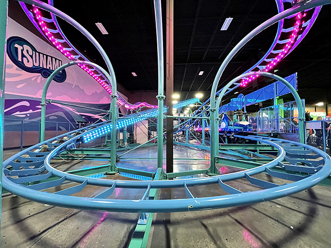 It's like Vegas had a baby with an arcade, and that baby grew up to be really, really fun.