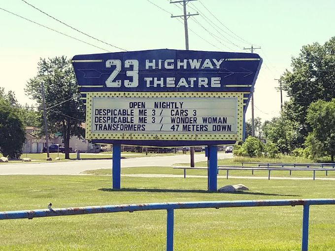 Grab your popcorn and tune in! This silver screen under the stars turns every movie night into a nostalgic adventure. Photo credit: Jamie Payne
