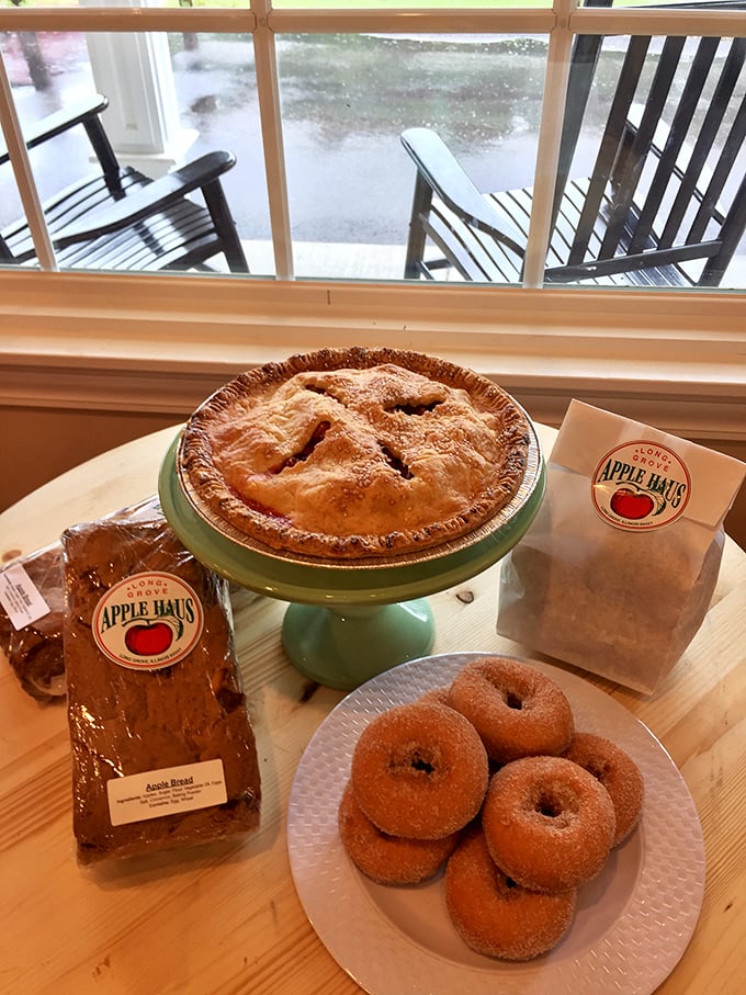 Window shopping never looked so delicious. This spread could make even Snow White risk another bite.