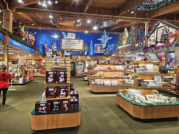 Shelf-ish desires welcome here! Enough ornaments to decorate every tree from Michigan to the North Pole.