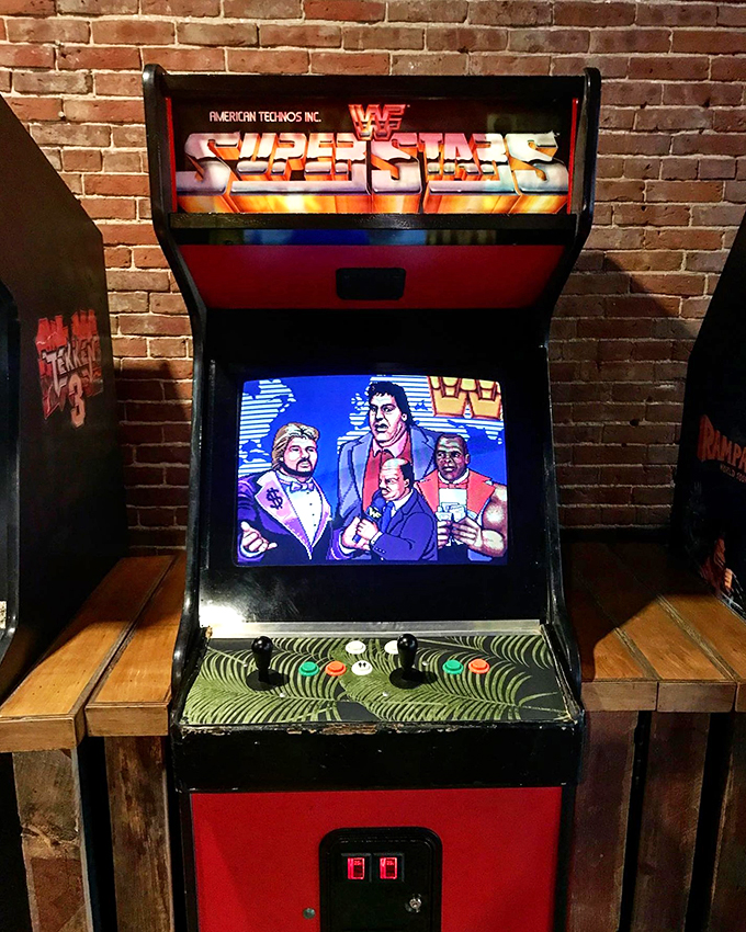 Superstars of the squared circle await! This wrestling game might be the closest you'll get to body-slamming Andr&eacute; the Giant.