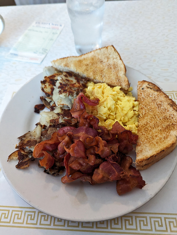 Breakfast of champions? More like breakfast of food-loving superheroes. This plate could power you through anything.