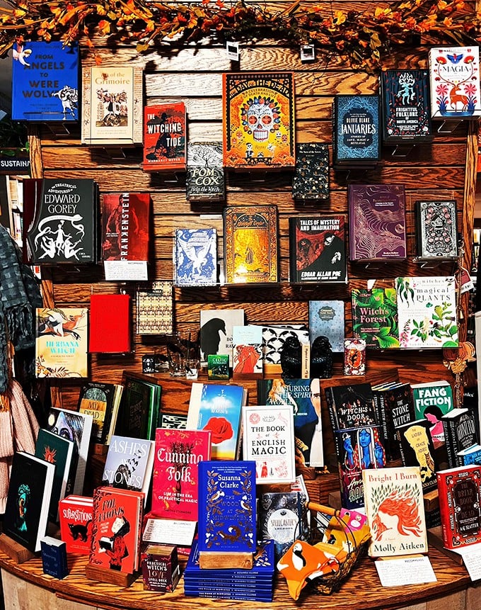 This magical corner of mystical reads would make Harry Potter feel right at home. Even Muggles are welcome!