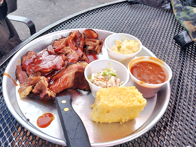 Behold, the brisket that launched a thousand road trips! Tender, juicy, and smoky &ndash; it's like a BBQ love letter to your taste buds.