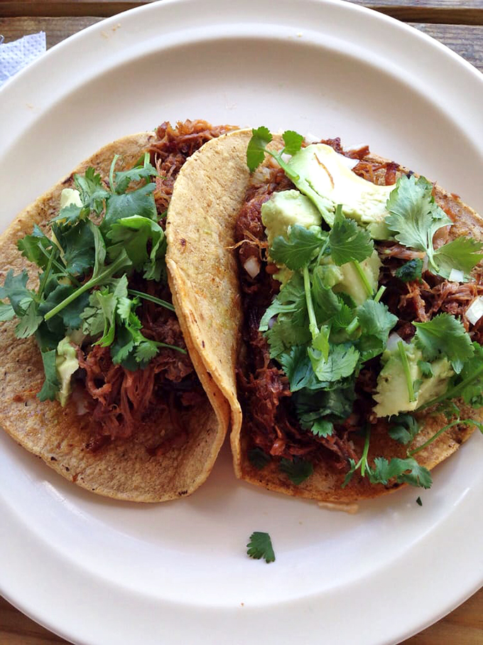 Holy guacamole! These chile colorado tacos are so vibrant, they could brighten even the dreariest Vermont winter day.