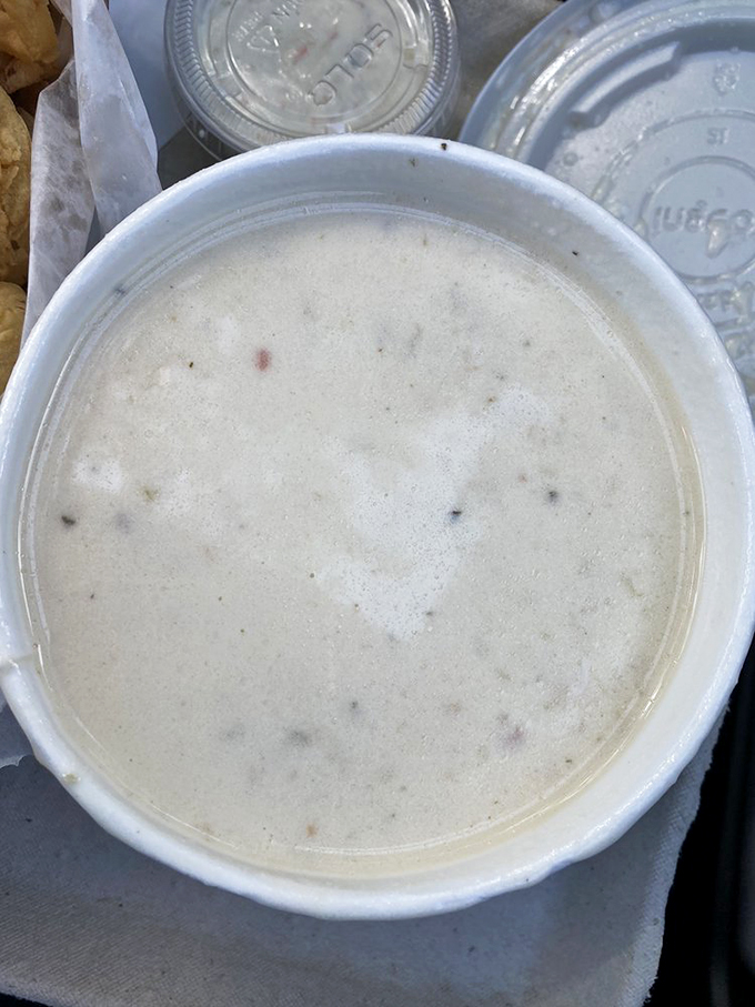 This isn't just chowder &ndash; it's a creamy bowl of Maine memories, where each spoonful tells a story of the coast.