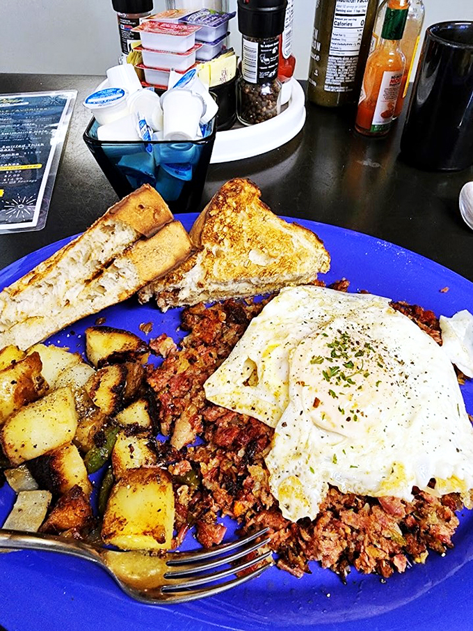 When breakfast looks this good, you understand why professional food photographers have the hardest job - waiting to eat.