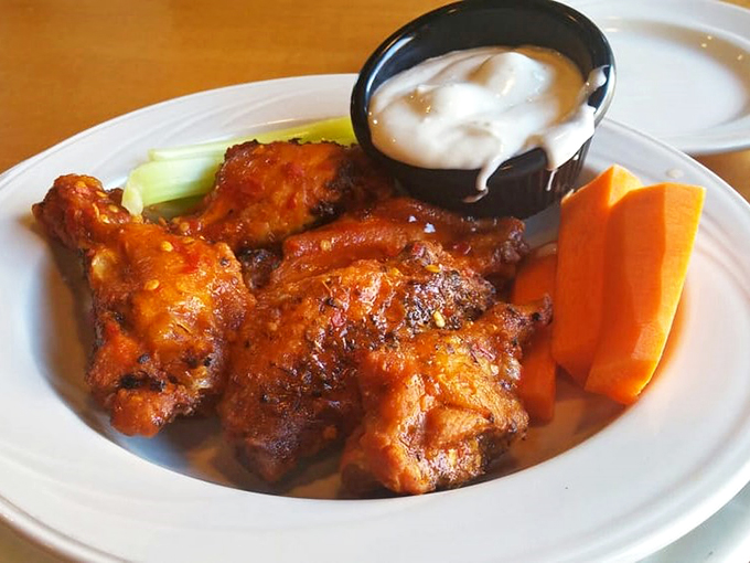 These wings aren't just hot, they're a spicy siren song that'll have you coming back for more.