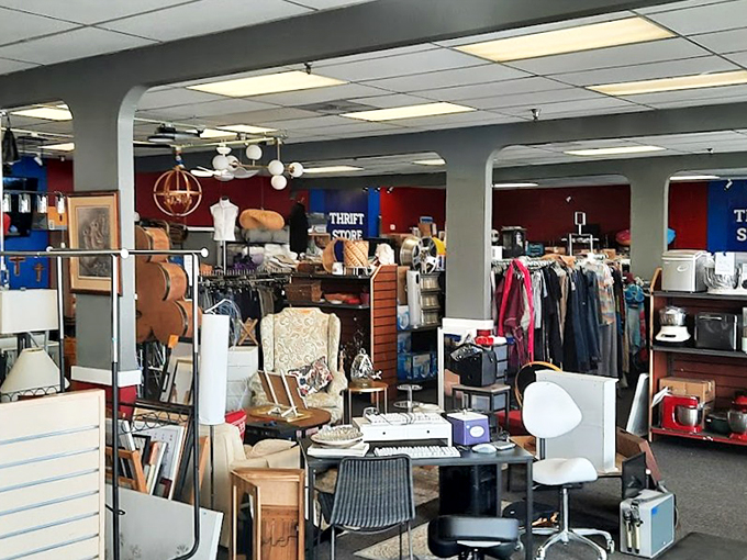 A carefully curated maze of furniture, appliances, and decor items tells stories of homes past while inspiring new design dreams.