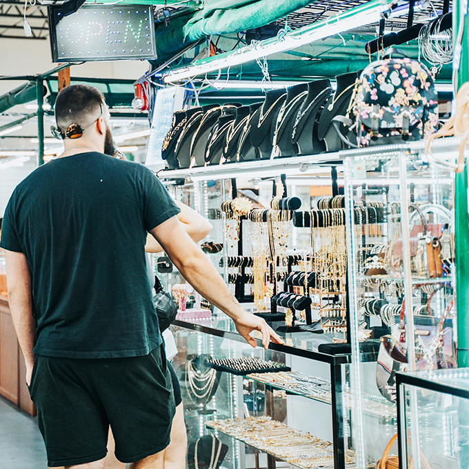Diamonds are a girl's best friend, but these gems are everyone's party pals! Bling so bright, you might need sunglasses indoors.