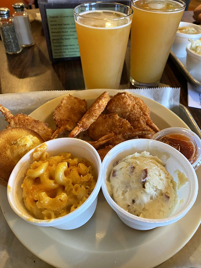 The dynamic duo that puts side dishes in the spotlight&mdash;creamy mashed potatoes and mac & cheese that could steal the show.
