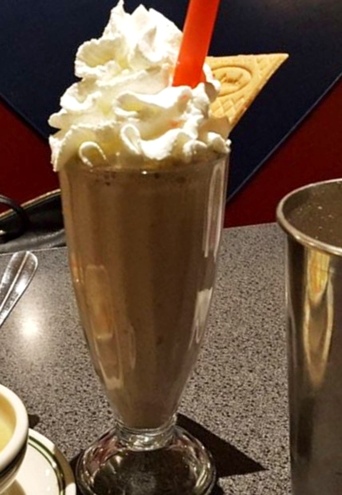 The ultimate comfort food face-off: soul-warming soup vs. gravity-defying milkshake. In this diner, everybody wins &ndash; especially your taste buds.