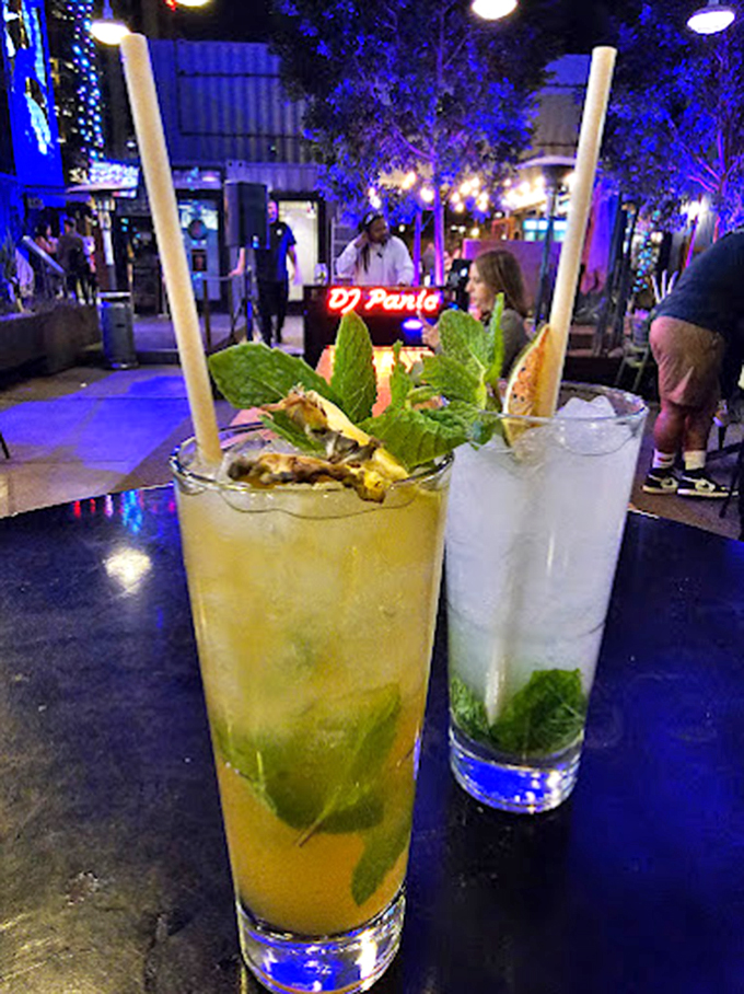 These aren't your average mojitos&mdash;they're garden-fresh masterpieces garnished with enough mint to start their own farmers' market.