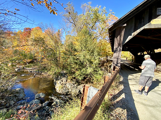 Where Mother Nature shows off her painting skills and covered bridges become the perfect frame.