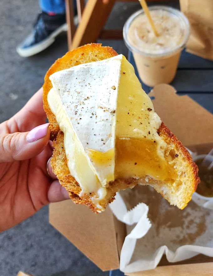 Behold, the altar of baked goodness! Where decisions are tough and willpower goes to die.