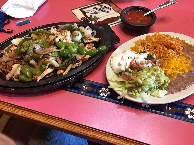 Sizzle, sizzle! These chicken fajitas are hotter than a Maine summer day and twice as satisfying.