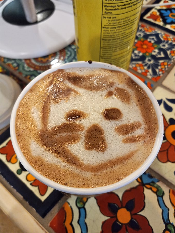 Latte art reaches new heights with this feline-inspired foam. It's almost too cute to drink &ndash; almost. Sip carefully, lest you disturb this masterpiece!