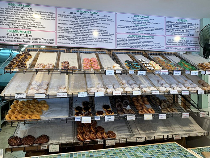 Donut heaven or dessert wonderland? With this spread, choosing just one might be the hardest decision you'll make all day.