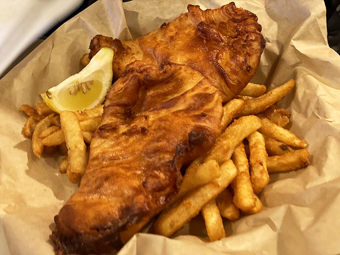 Move over, fish and chips! This hogfish and fries combo is the aquatic answer to comfort food. It's like a warm, crispy hug for your taste buds. Photo credit: Veronica L.