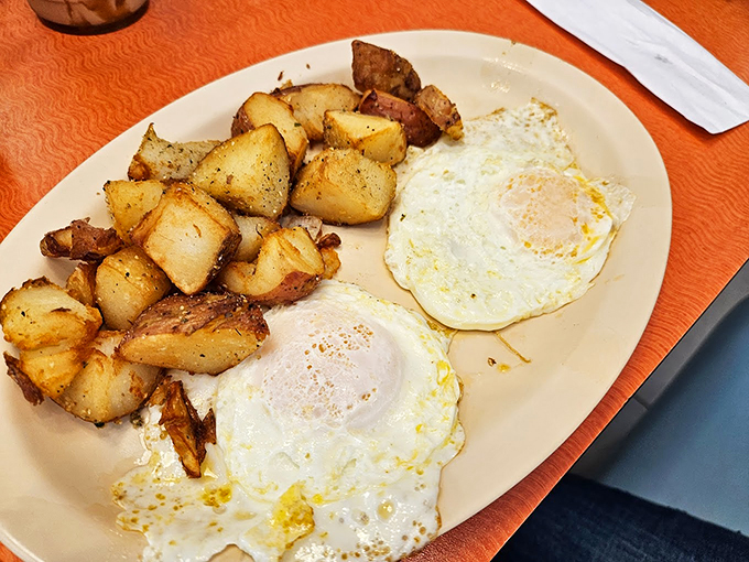 These home fries are the unsung heroes of breakfast. Crispy, seasoned perfection that'll make you forget hash browns ever existed. Sorry, hash browns, it's not you, it's these.