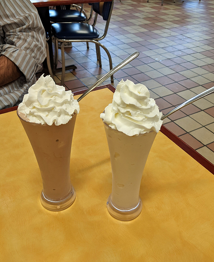 Malts so thick, your straw stands at attention! These creamy concoctions are like the Schwarzeneggers of the dessert world - brawny, bold, and impossible to ignore.