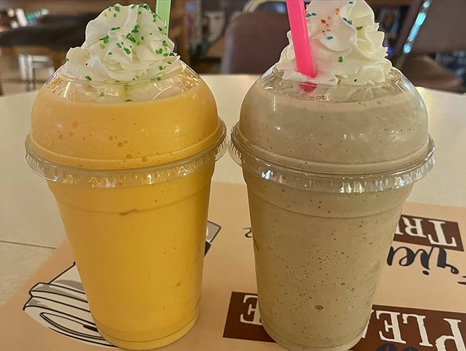 These whipped cream-crowned beauties aren't just drinks, they're desserts with a beat. The perfect harmony of sweet and smooth.