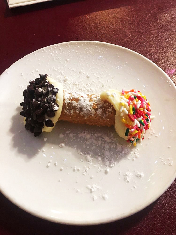 Holy cannoli! This little beauty is proof that good things come in small packages. One bite and you'll be singing "That's Amore!"