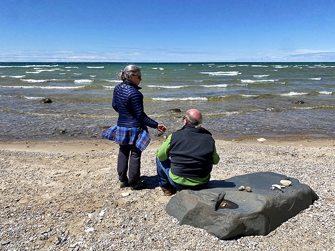 Love birds or bird lovers? Either way, this rocky perch offers front-row seats to nature's greatest show - the dance of waves and wind.