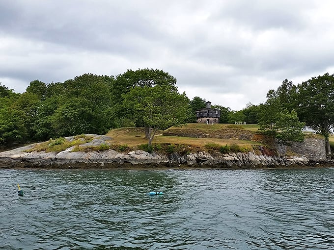 Fort with a view! From this vantage point, you can spot everything from soaring eagles to sneaky British ships (just kidding, probably).