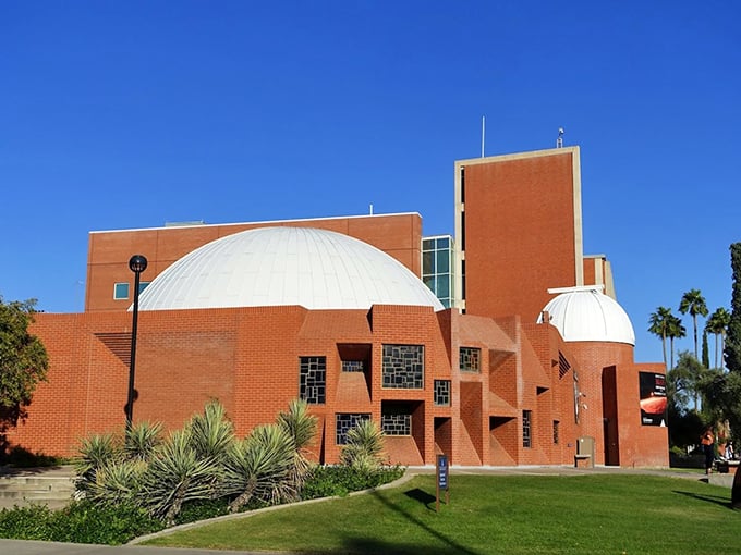 Star Wars meets star gazing! Flandrau's planetarium dome looks ready to blast off into hyperspace. Beam me up, Tucson!