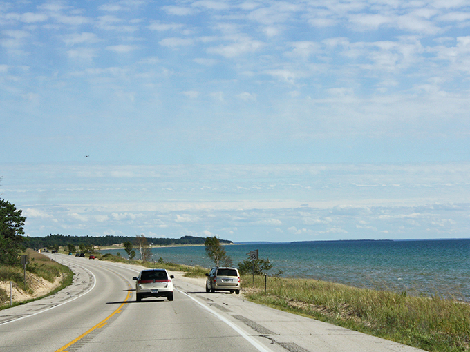 Lake Michigan's clingy ex! 92 miles of shoreline that just can't let go of those stunning views. Photo credit: Wikipedia